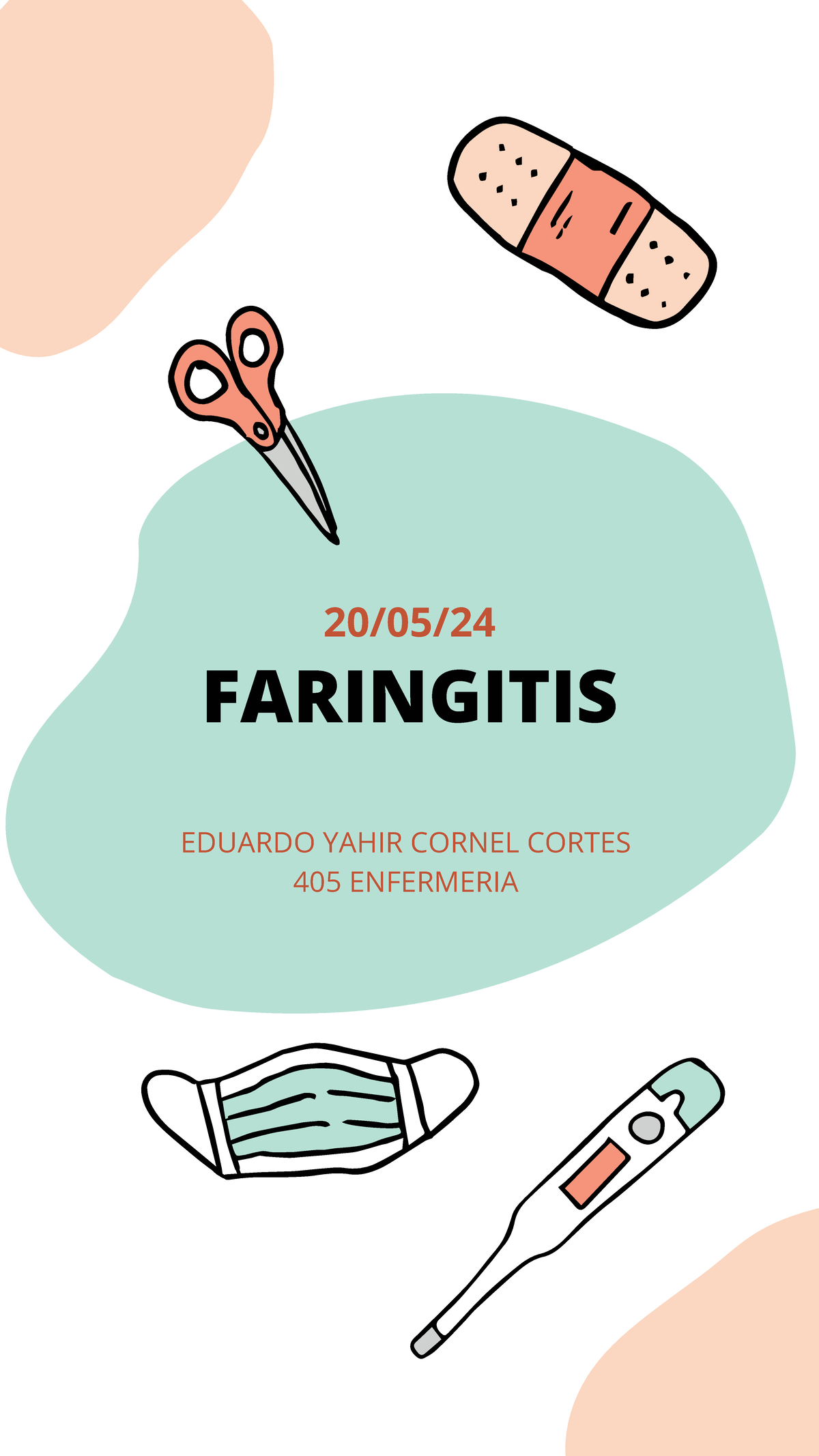 Faringitis - FARINGITIS 20/05/ EDUARDO YAHIR CORNEL CORTES 405 ...