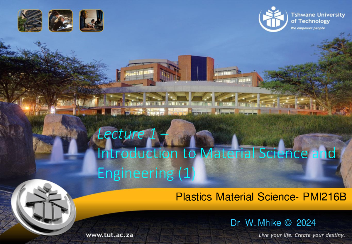 Direct File Topic Download-7 - Lecture 1 – Introduction to Material Science and Engineering (1 ...