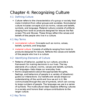 Intro to Sociology Ch 5 Notes - Chapter 5: Understanding Socialization ...