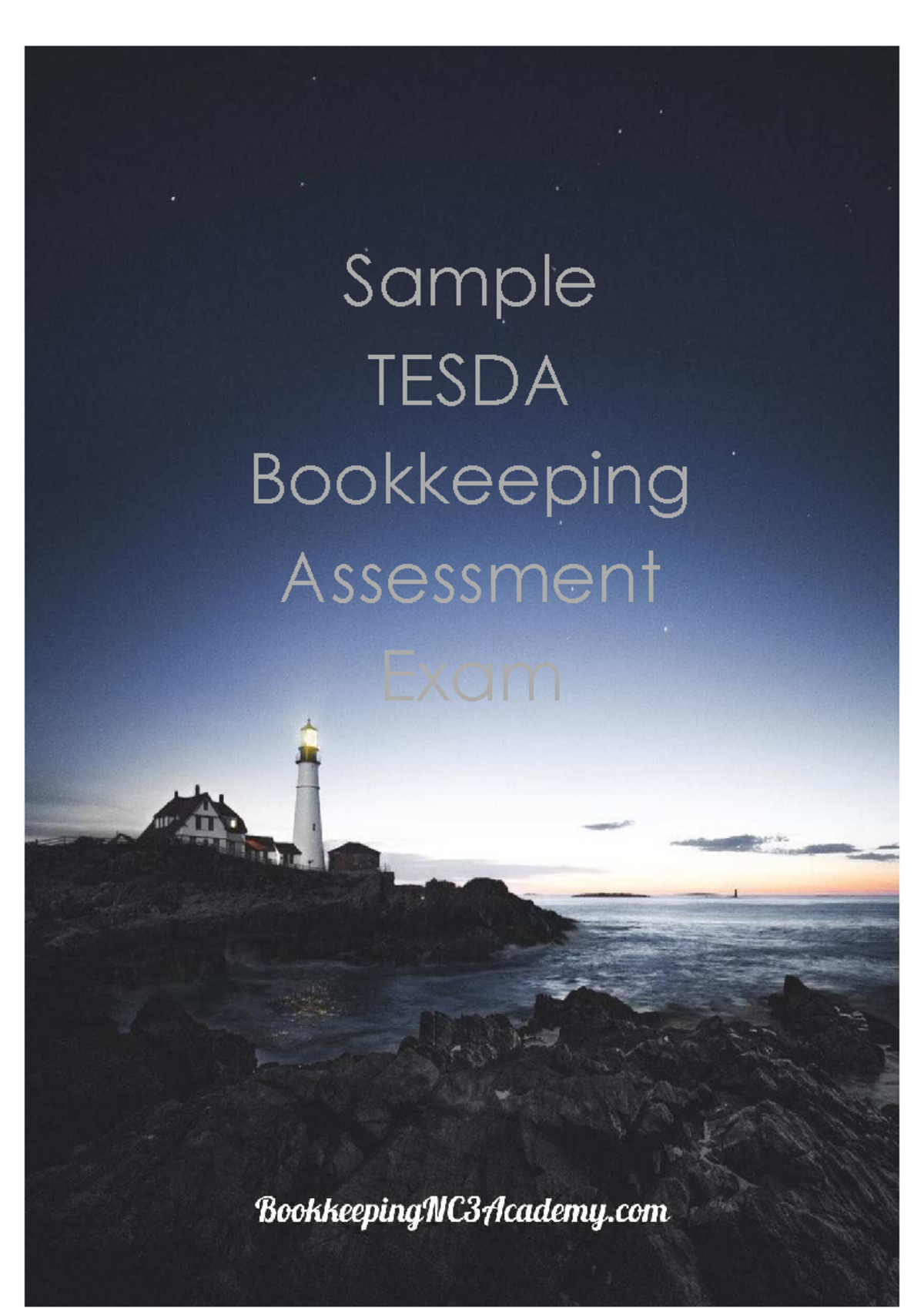 Nciii-bookkeeping compress - Sample TESDA Bookkeeping Assessment Exam 2 ...