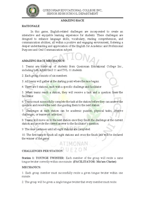 BIS Action PLAN for Story Telling Activities in Grade TWO - Department ...