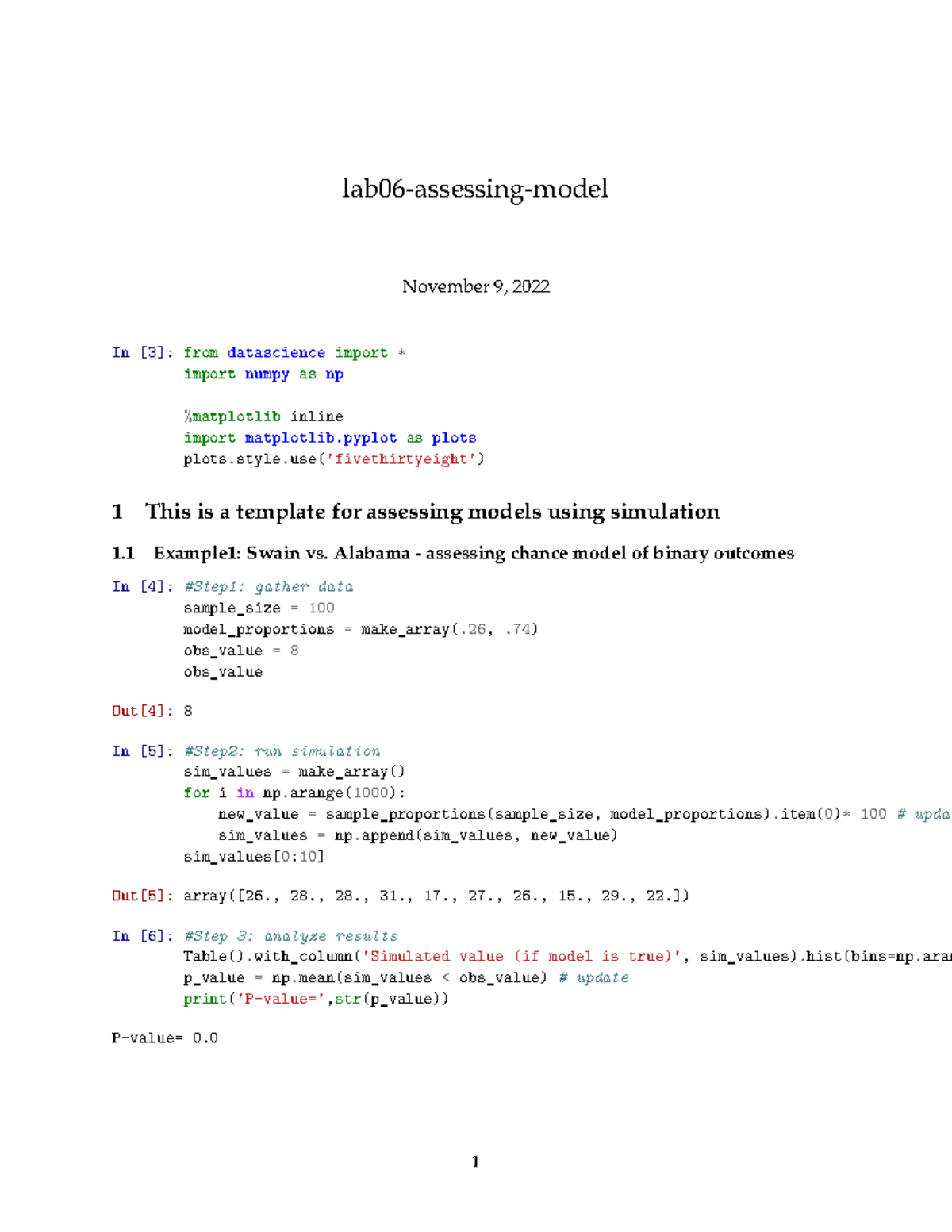 Lab06-assessing-model - lab06-assessing-model November 9, 2022 In [3 ...