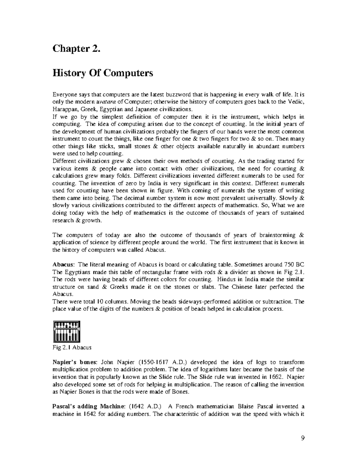 History of Computers - Chapter 2. History Of Computers Everyone says ...