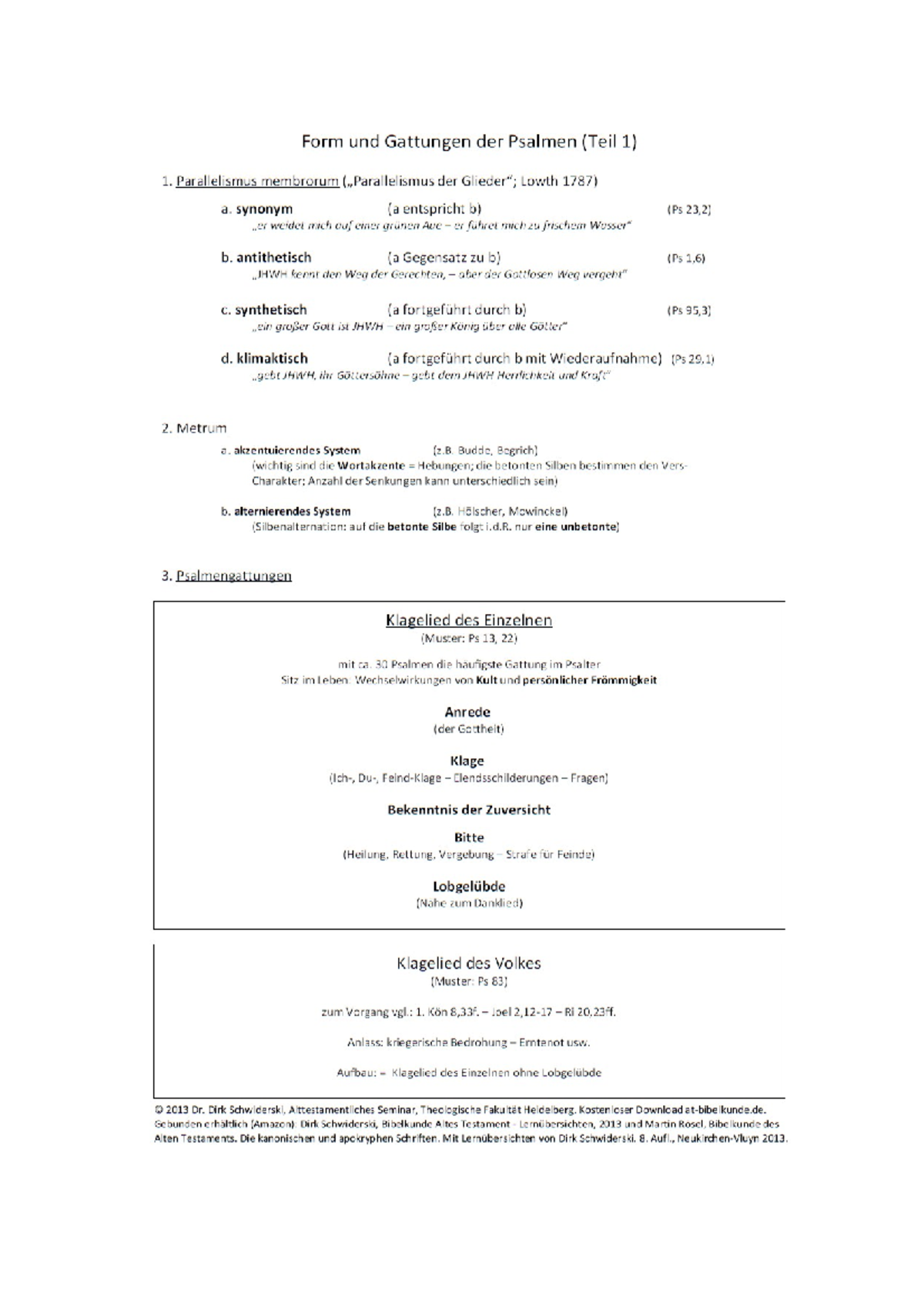 Wichtige übergreifende Themen - - Studocu