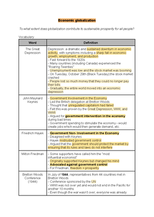 Social Studies - Grade: 10 - High School - Canada - Studocu