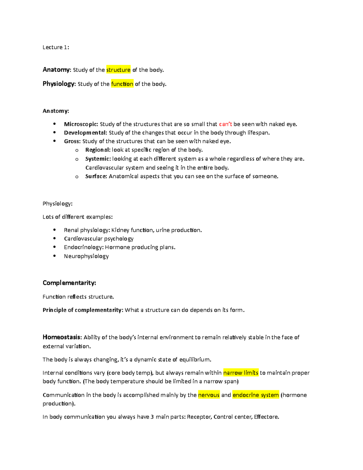 module 1 a look through chemistry and the chemistry in body - Lecture 1 ...