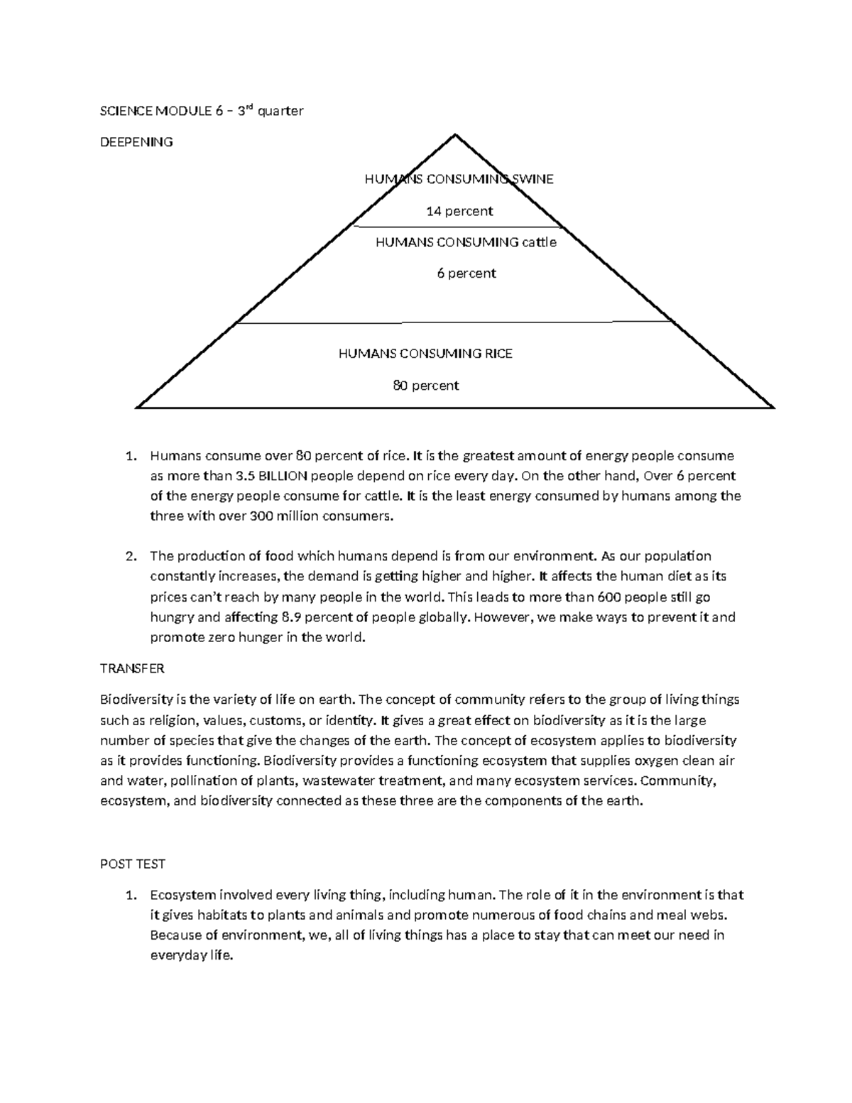 Science- Module-6 - ACTIVITY - SCIENCE MODULE 6 – 3rd quarter DEEPENING ...