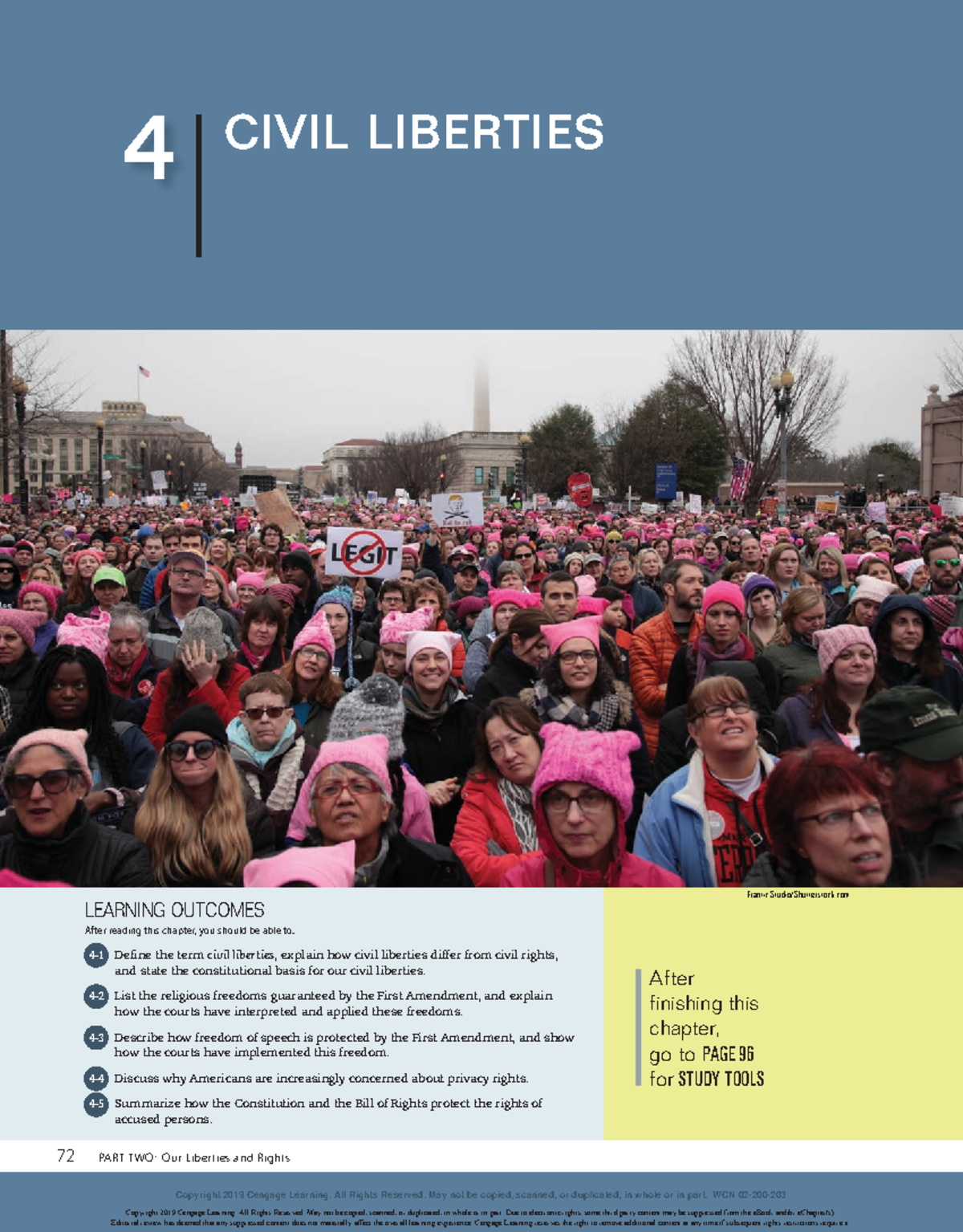 Chapter 4 Civil Liberties - 4 Civil liberties LEARNING OUTCOMES After ...