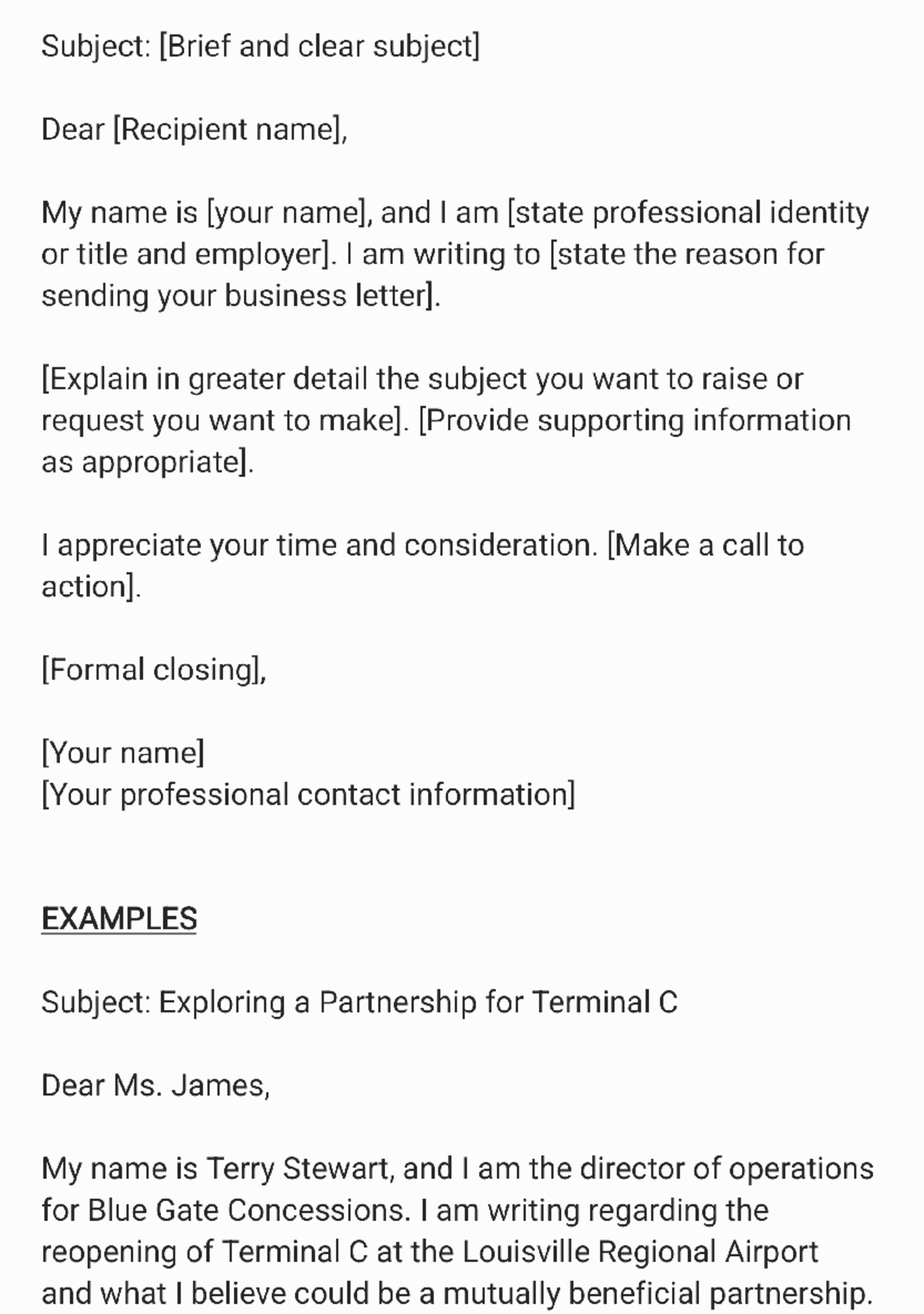 Format FOR Email II - English for Report Writing - Studocu