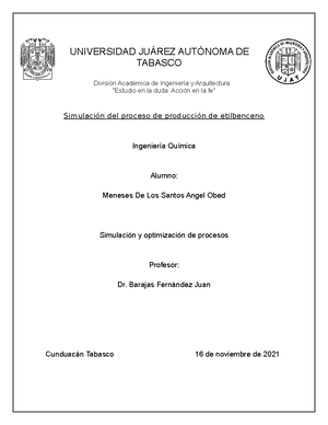EJER1.5- Manejo - para principiantes en aspen plus - UNIVERSIDAD JUÁREZ ...