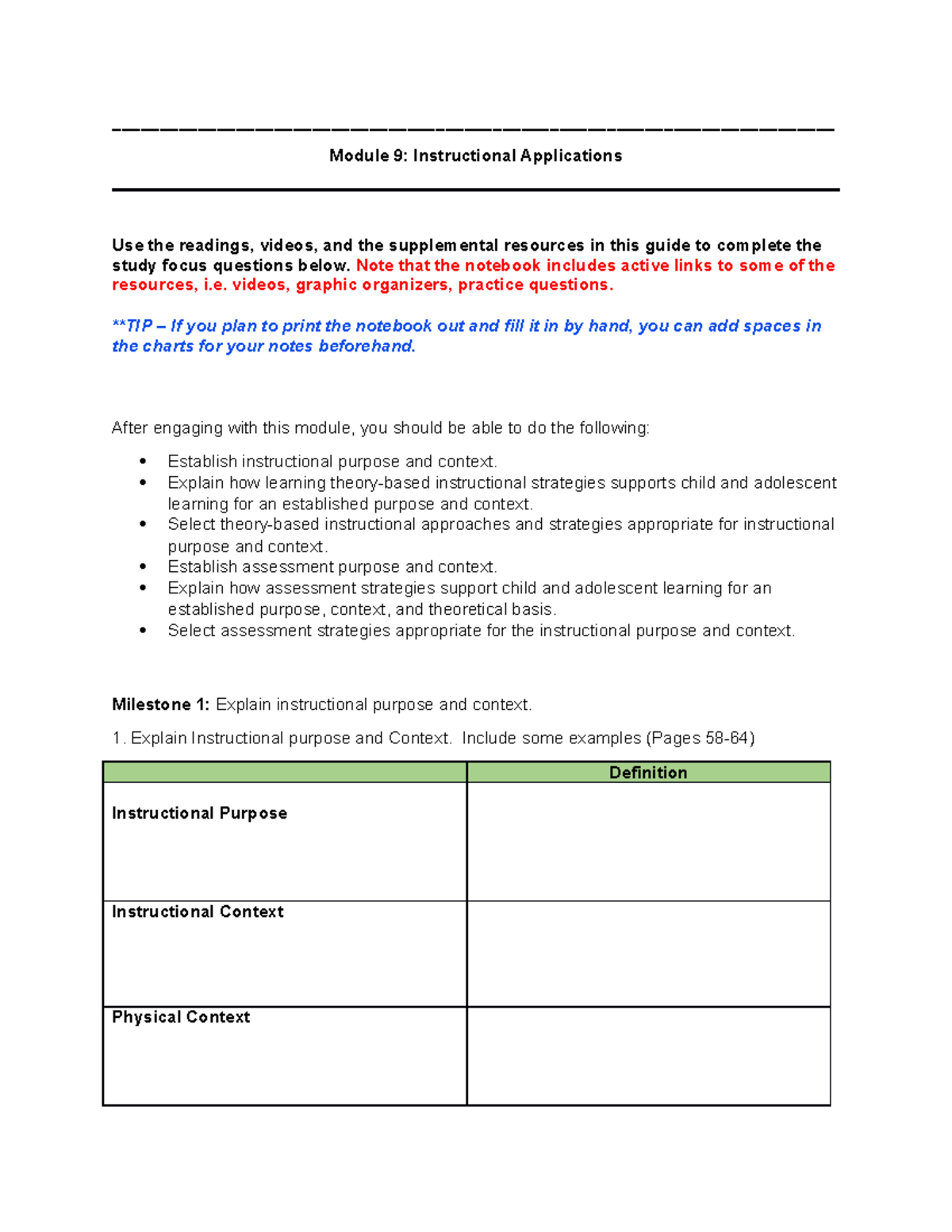 Module 9 Notebook (4-21) - - Studocu