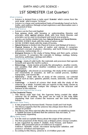 Activity-1-DLP1 - Just an Activity - Earth Science - EARTH SCIENCE DLP ...