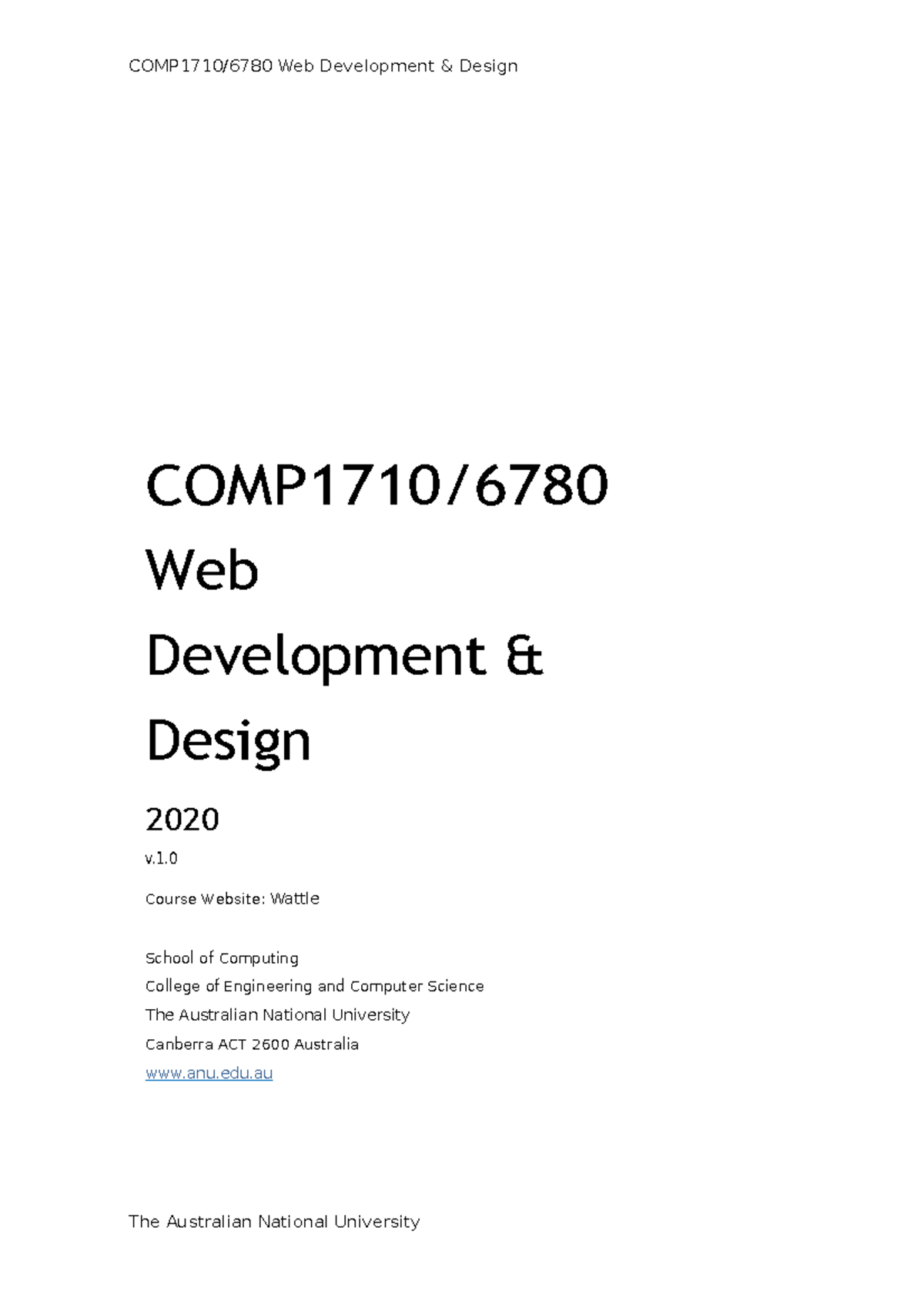 LOLBROWHATISTHISSHIT - COMP1710/ Web Development & Design 2020 v ...