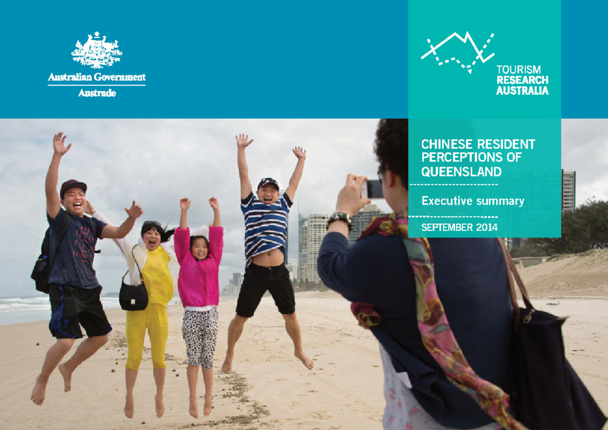 DVS Qld Chinese Resident Perceptions of Qld Final - 2786 - UWS - Studocu