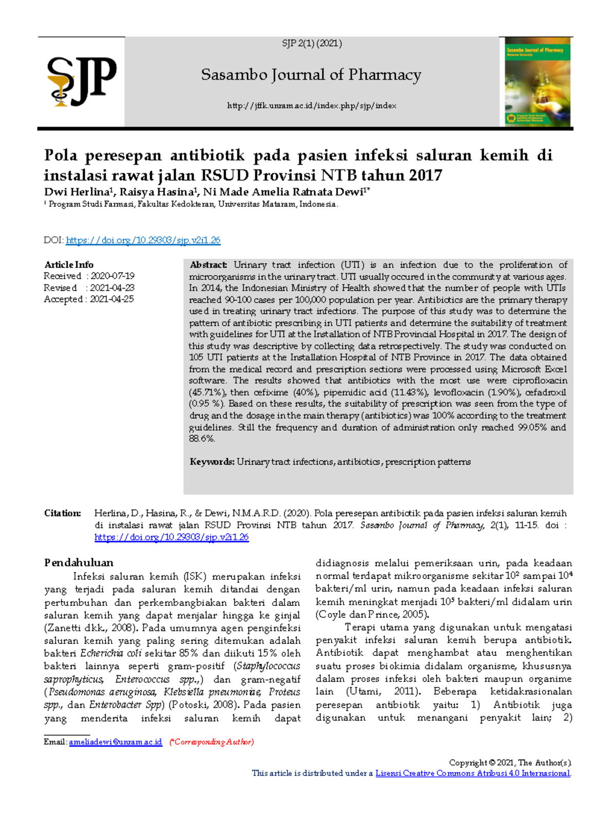 26-Article Text-638-4-10-20210430 - SJP 2 (1) (202 1 ) Sasambo Journal ...