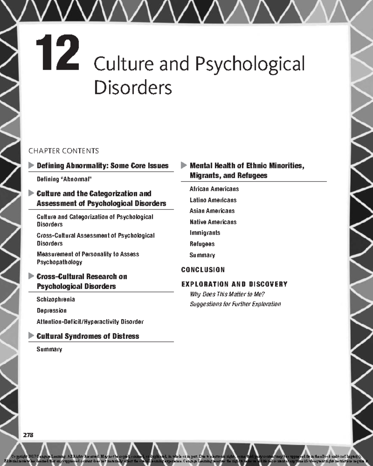 Chapter 12 112 - Summary Cross-Cultural Perspectives In Psychology ...