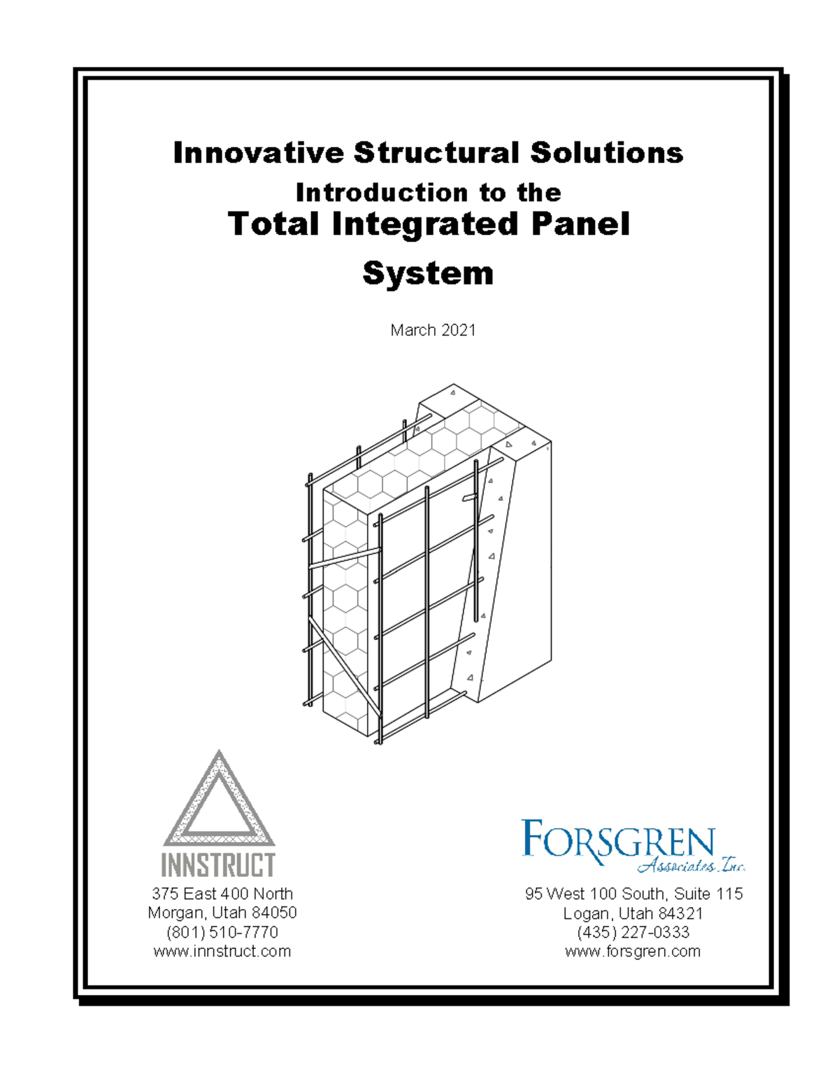 Innstruct manual - scip - Innovative Structural Solutions Introduction ...