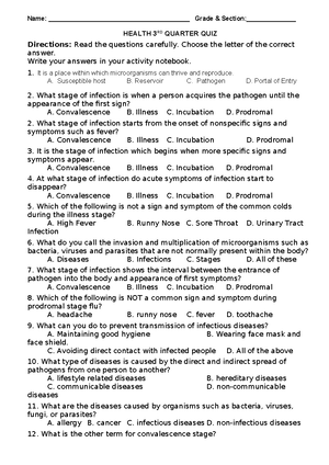 Ambagan Quiz (G7) - Summary Teacher Education - Ambagan Quiz May the ...