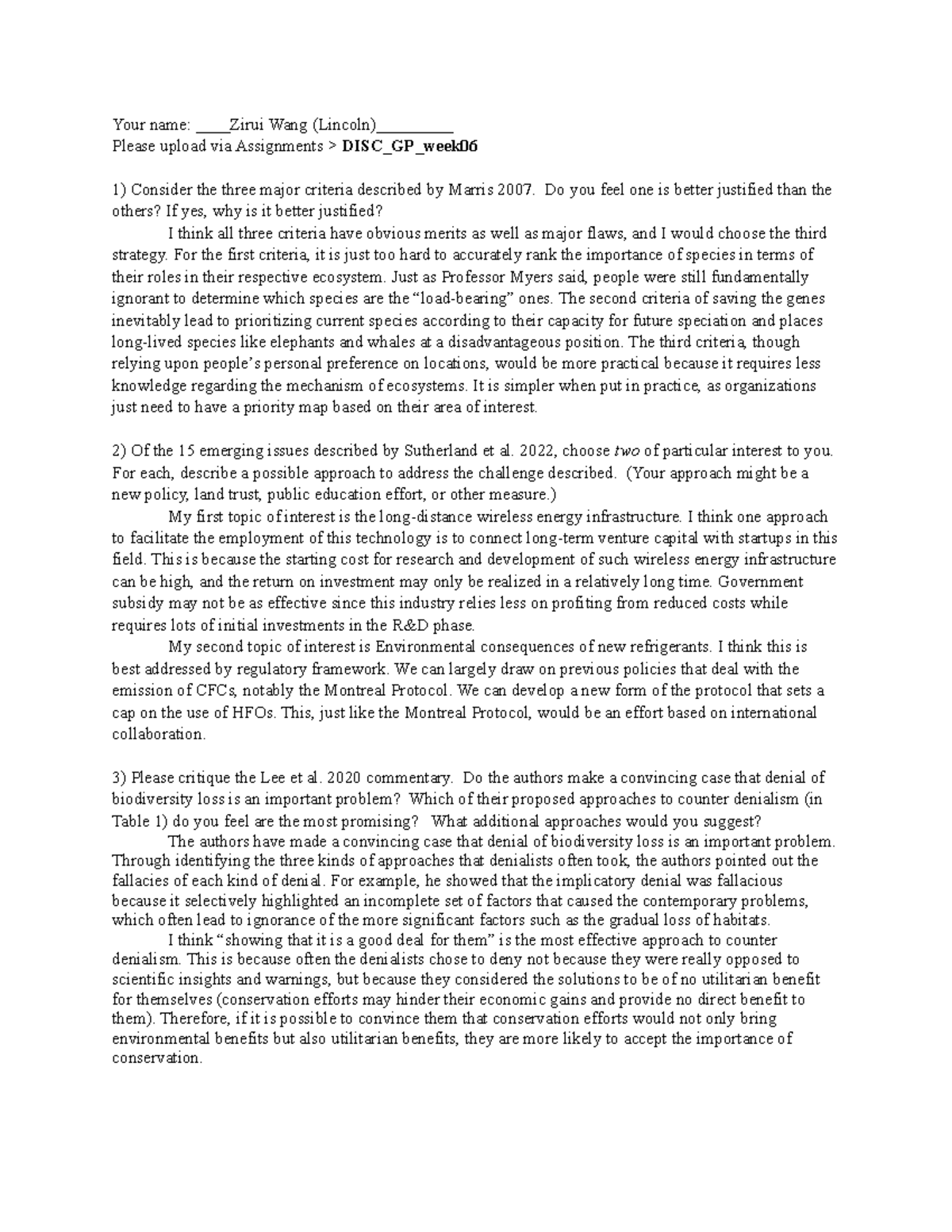 Wang Disc Gp week06 Write Up - Your name: Zirui Wang (Lincoln ...