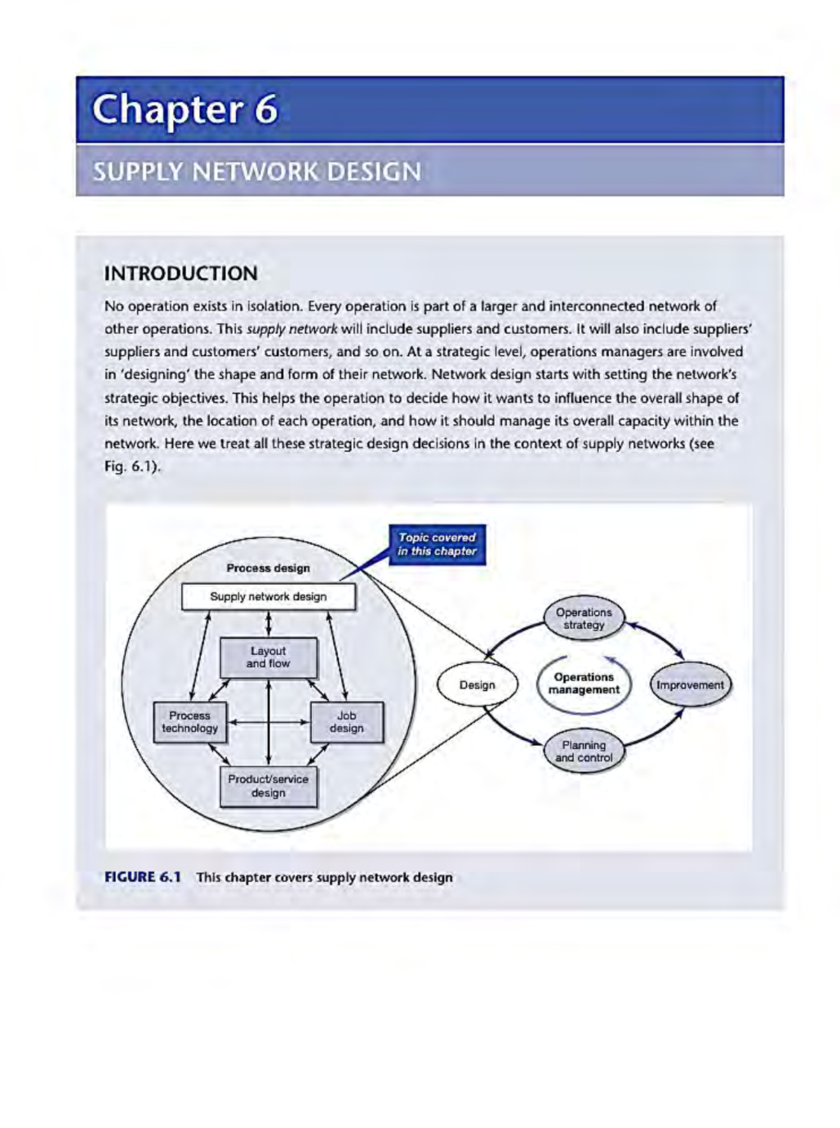 Operations Management planning and control Chapter 6 - BMNG7312 - Vega ...