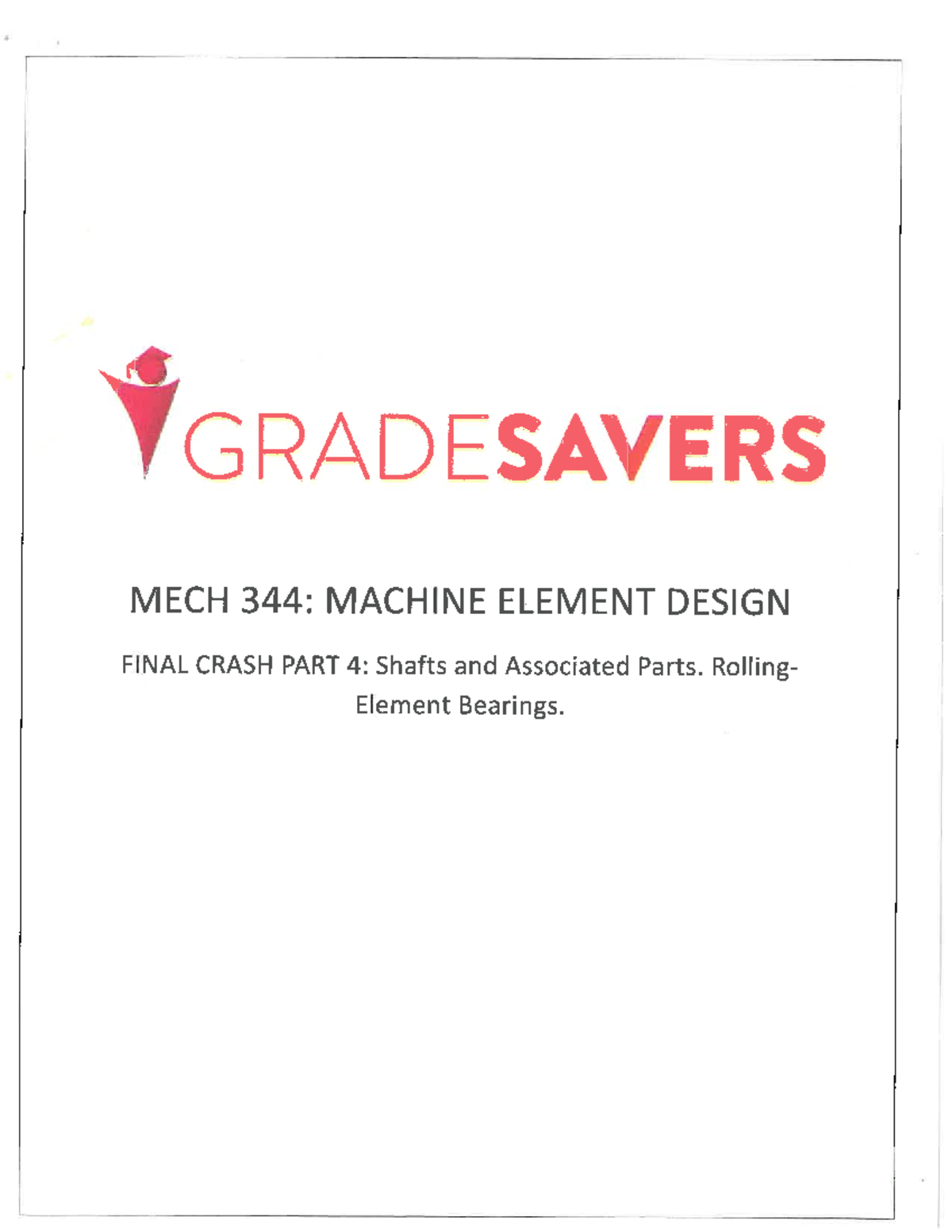Part 4 - MECH 344 - Studocu