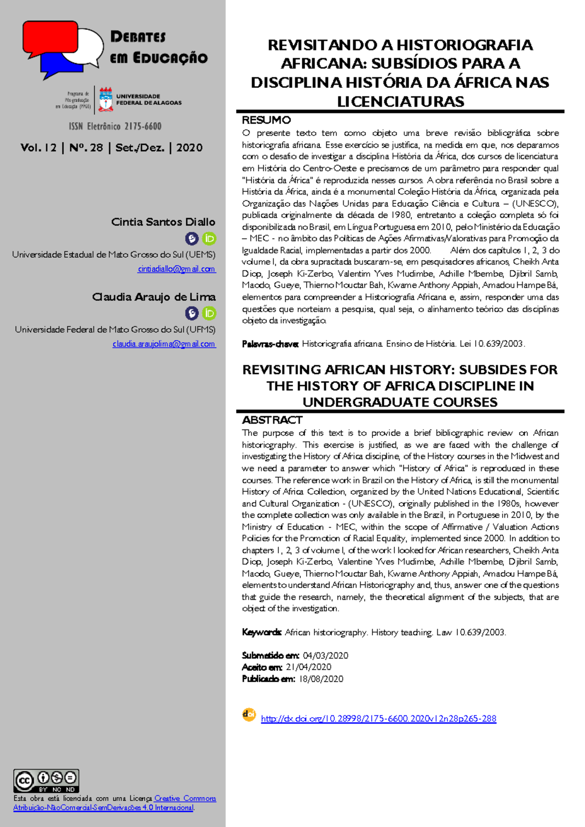 9644-Texto do Artigo-39887-1-10-202008 16 - Cintia Santos Diallo ...