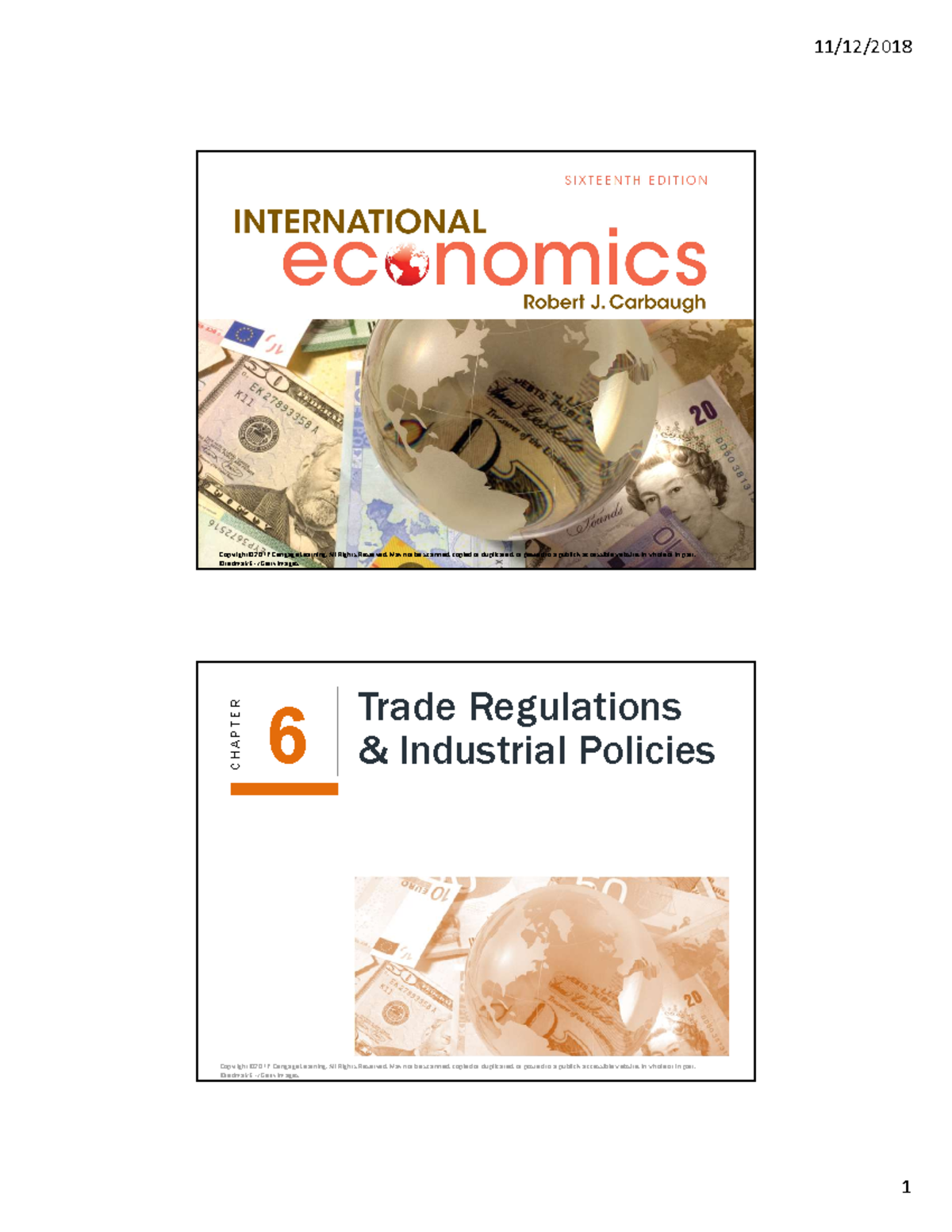 Chap 6 - main - Copyright ©2017 Cengage Learning. All Rights Reserved ...