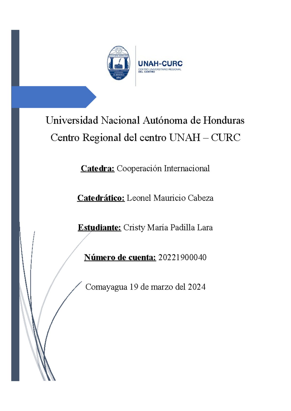 Informe - Aladi - Universidad Nacional Autónoma de Honduras Centro ...