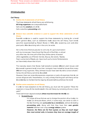 Topic 6 - Human Physiology - 1010BPS_Y1 - Topic 6 – Human Physiology 6 ...