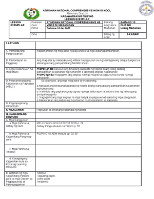 Lesson plan reproductive system - LESSON PLAN IN SCIENCE V FEMALE ...