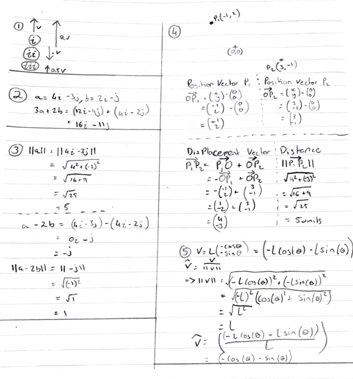 MZB 125 Worksheet 3 (Vectors 1) - @-~=- t.,.;_, -:)., b::. ~i -.) 3 0 ...