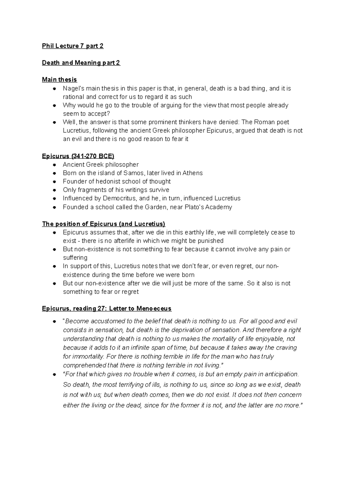 Phil Lecture 7 part 2 - DR. KENNETH FERGUSON - Phil Lecture 7 part 2 ...