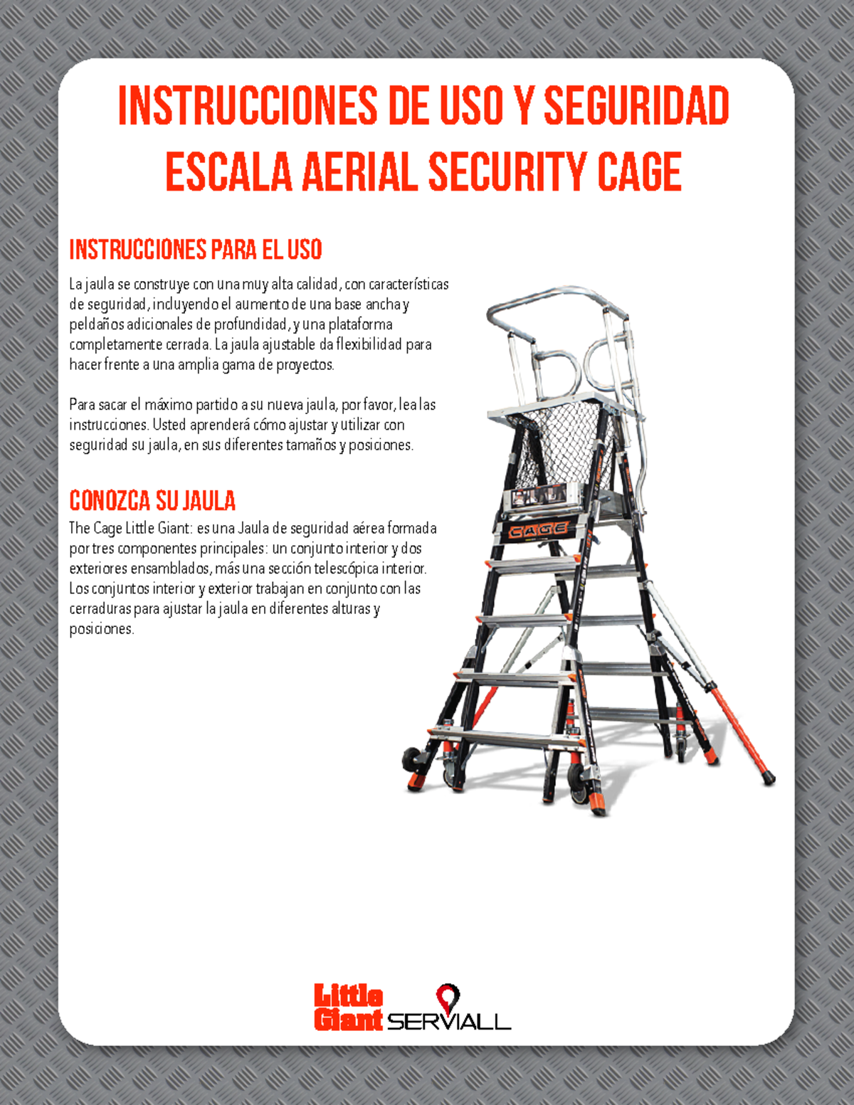 432742808 Certificacion Little Giant Escala - instrucciones de uso y seguridad Escala Aerial ...