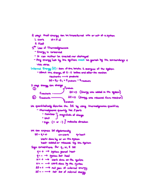CHEM 101 - Unit 1 Notes - Reminders : ☆ Items to memorize ☆ textbook ...