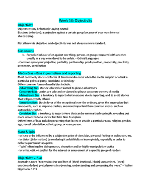 J1100 Nov 1-3 Lecture Notes - Journalism and the First Amendment Legal ...
