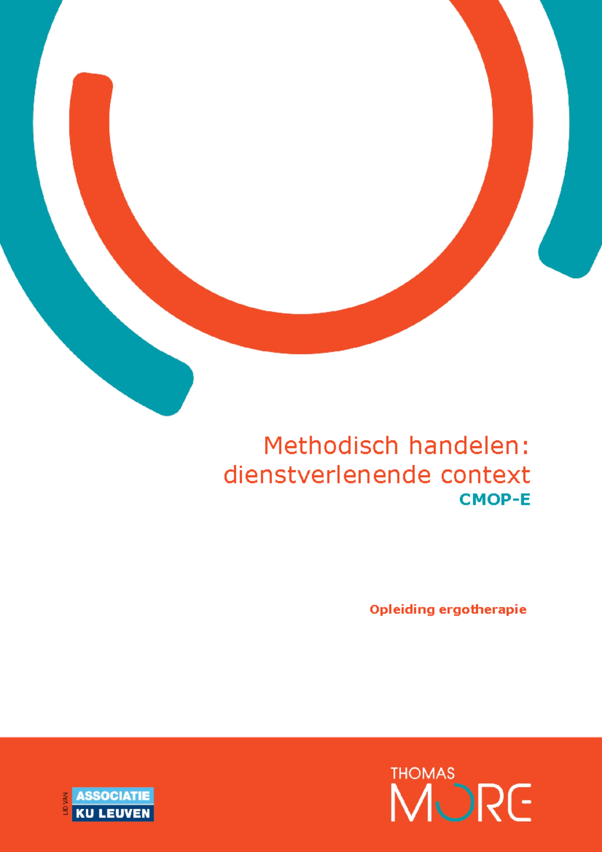 Cmop E Cmop E Methodisch Handelen Dienstverlenende Context Cmop E