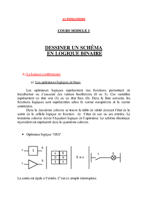 Systèmes de numération et codage des informations - L’automatisme I ...