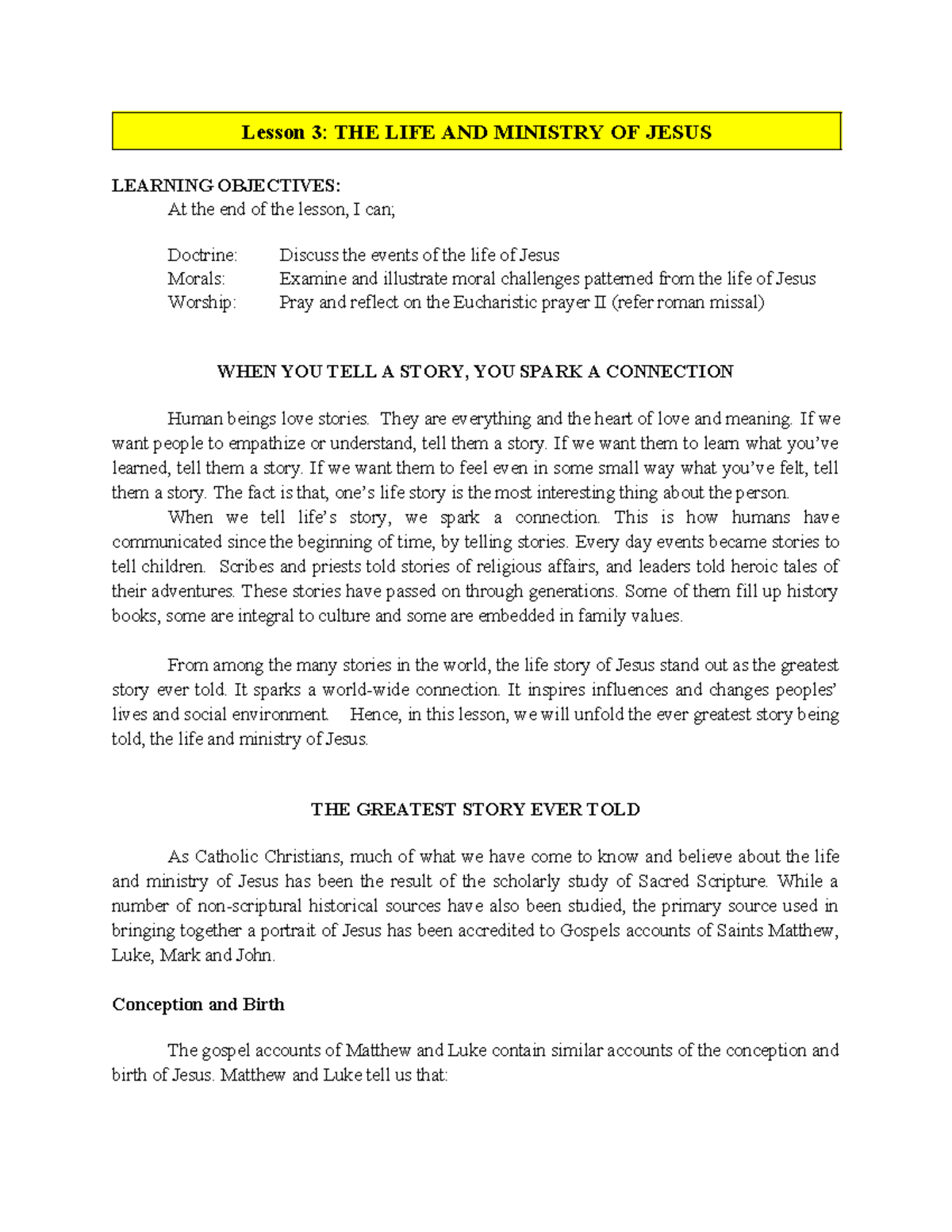 3.-RS-2-Lessons-3 The-Life-and-Ministry-of-Jesus (1) - Copy - LEARNING ...