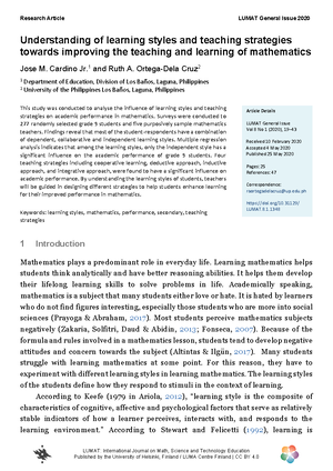 CLMD4A Eng G8 - Module in English 8 - 8 English Quarter 1 LEARNER’S ...