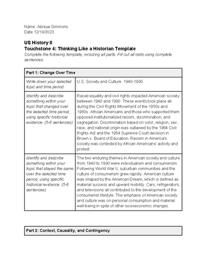 Chapter 16 Notes - Chapter 16 Notes America’s Gilded Age 1870- In New ...
