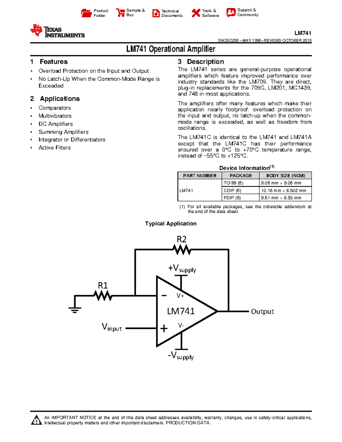 Lm741 - Resumen Circuitos Eléctricos: Problemas Y Ejercicios Resueltos ...