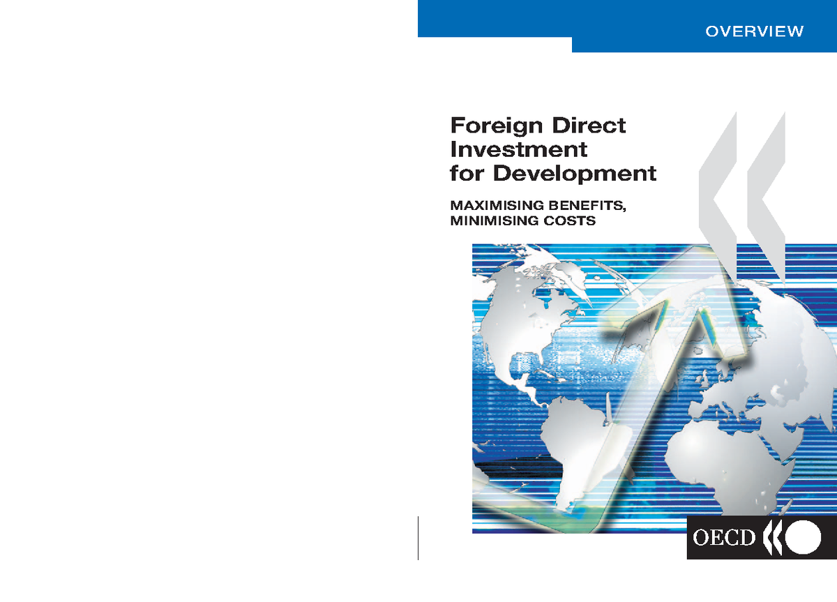 FDI Development OECD - OECD Report - OVERVIEW Foreign Direct Investment ...