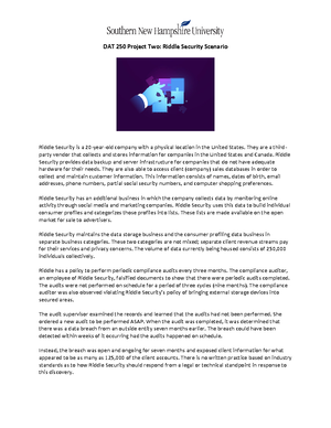 DAT 250 Project Two Speaker Notes - DAT-250: Data Policy & Decision ...