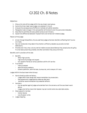 Module 8 - Project 3 - Hannah Rogers Project # 3 CJ 120 – T Prof ...