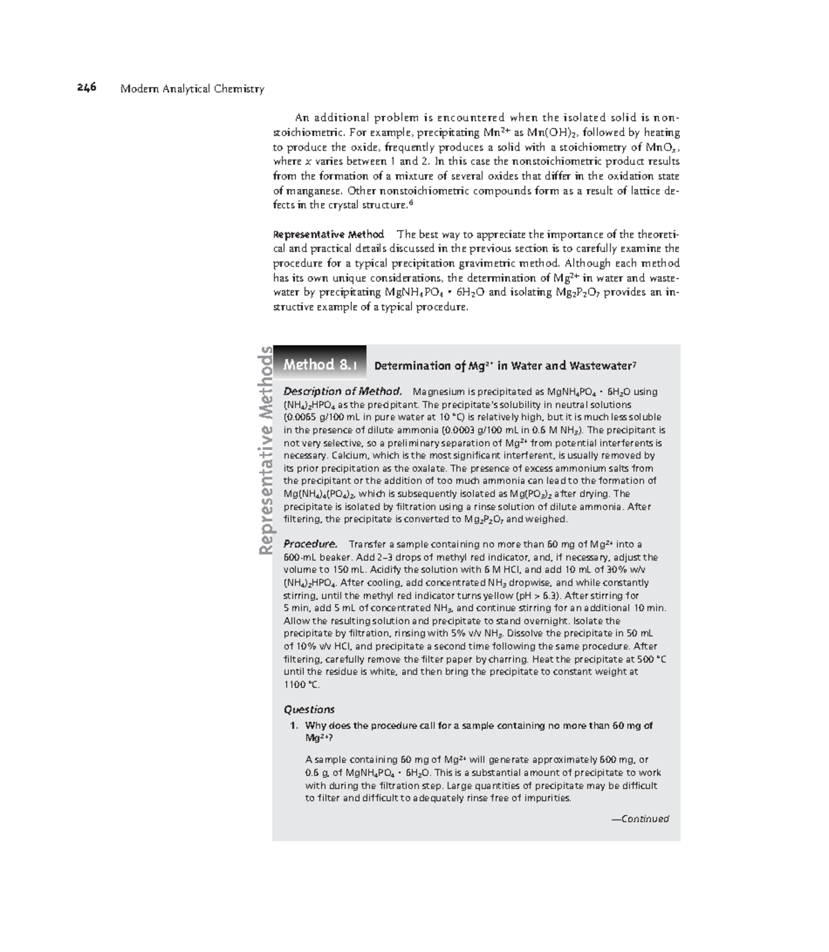 Modern Analytical Chemistry-88 - 246 Modern Analytical Chemistry ...