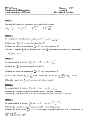 Exercices-corriges-suites-series - Pascal Lainé Intégrales généralisées ...