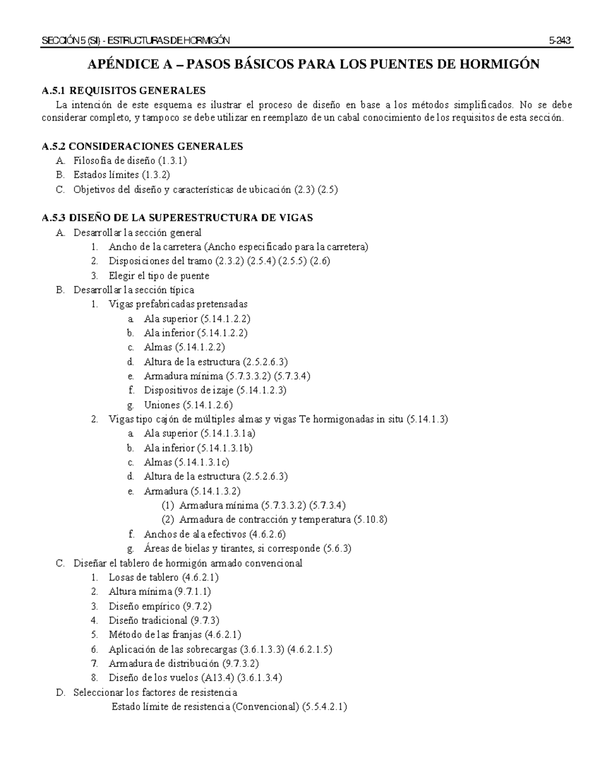 Secuencia de Diseno Puentes de Concreto - SECCIÓN 5 (SI) - ESTRUCTURAS ...