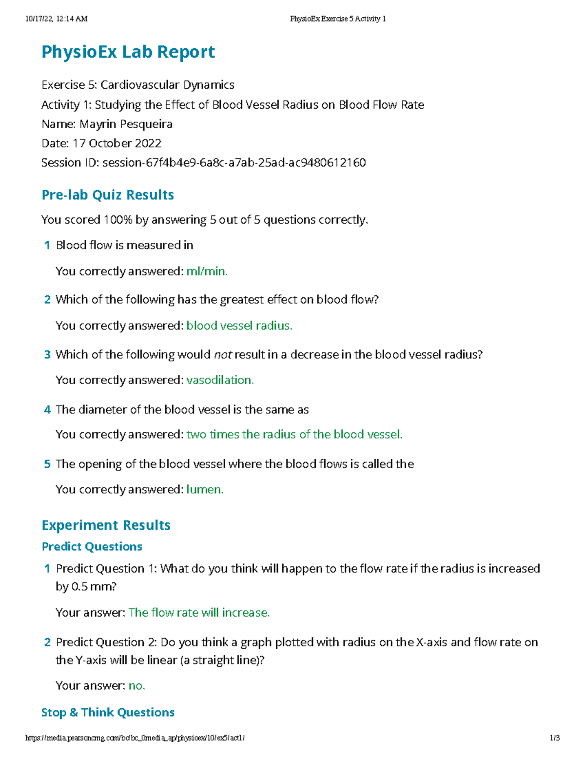 Physio Ex Exercise 5 Activity 1 - pearsoncmg/bc/bc_0media_ap/physioex ...