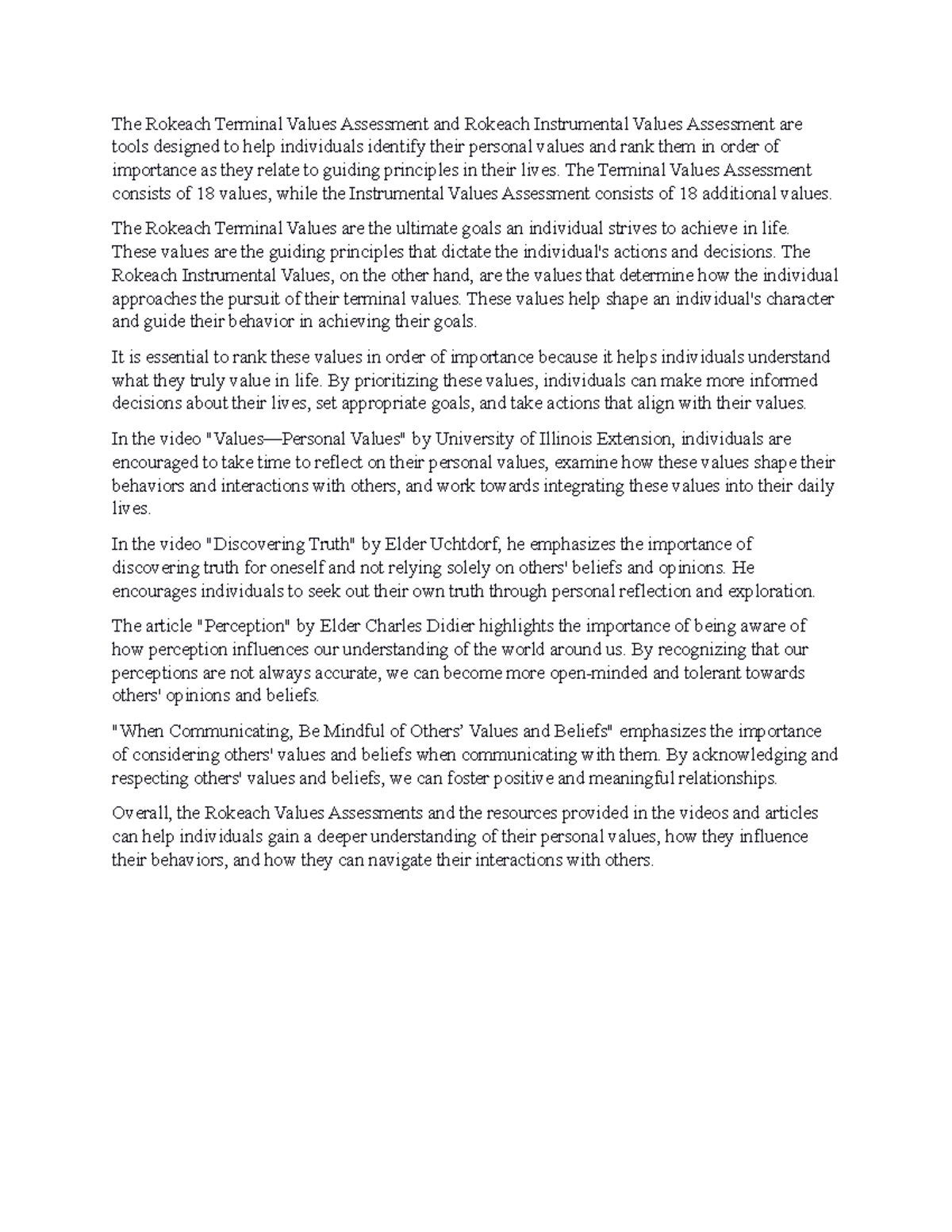 Document 64 - Worksheet for cultural regions - The Rokeach Terminal ...