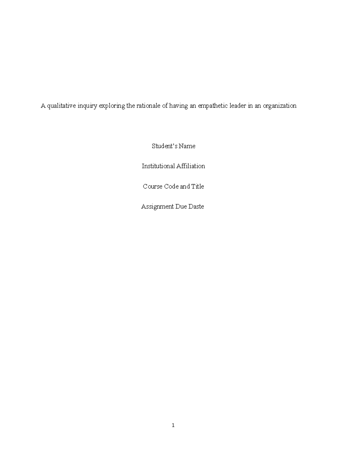 Deborah Collins edits - heelo - A qualitative inquiry exploring the ...